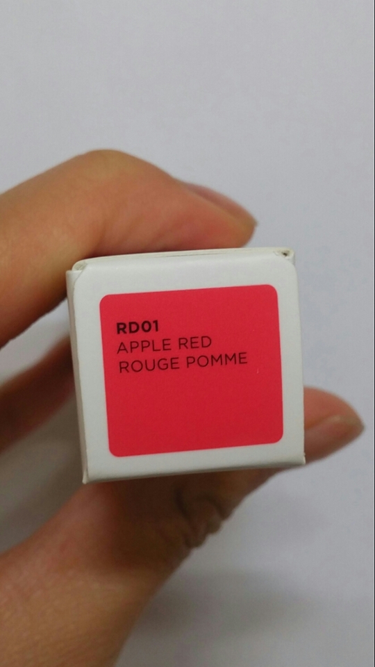 더페이스샵 잉크 립퀴드 [RD01 애플레드] 파워리뷰 by 안겹치는닉넴없냐 - 언니의파우치
