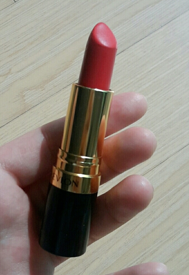 레브론(REVLON) 슈퍼 라스트러스 립스틱(435호 러브 댓 핑크) 파워리뷰 by - 언니의파우치