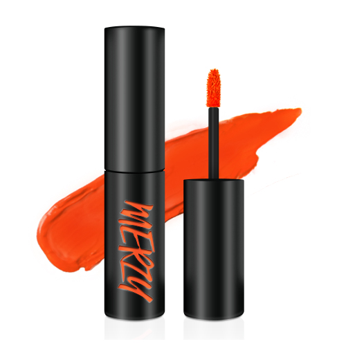 머지(MERZY) 더 퍼스트 벨벳 틴트 [V3 ASSIS ORANGE 카시스 오렌지] 미니리뷰 by 정은C - 언니의파우치