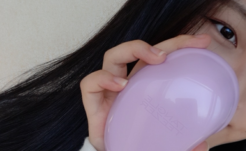 올리브영 탱글티저 브러쉬 살롱 엘리트 [보라] 파워리뷰 by 하현_ - 언니의파우치