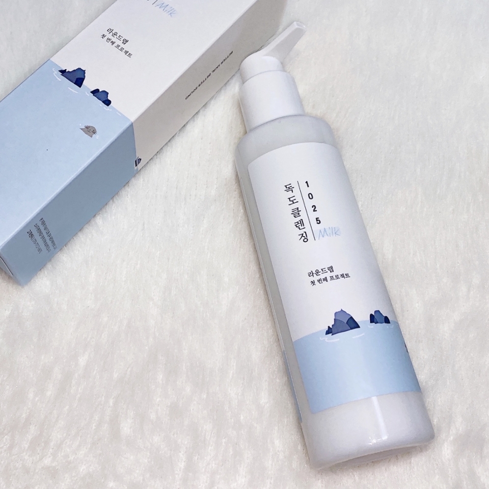 라운드랩 1025 독도 클렌징 밀크 파워리뷰 by 슬혜_ - 언니의파우치