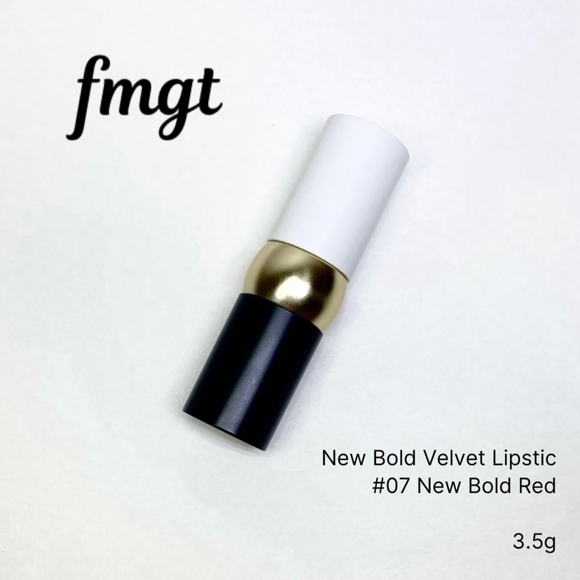 fmgt (에프엠지티) 뉴 볼드 벨벳 립스틱 [07 뉴볼드레드] 파워리뷰 by 강해져라피부야 - 언니의파우치