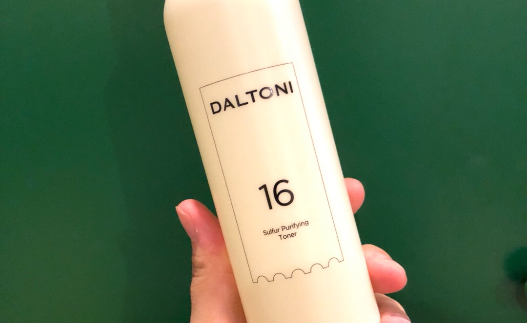 달토니(DALTONI) 설퍼 퓨리파잉 토너 [피부진정 유황 스킨] 파워리뷰 by 째콩이네 - 언니의파우치