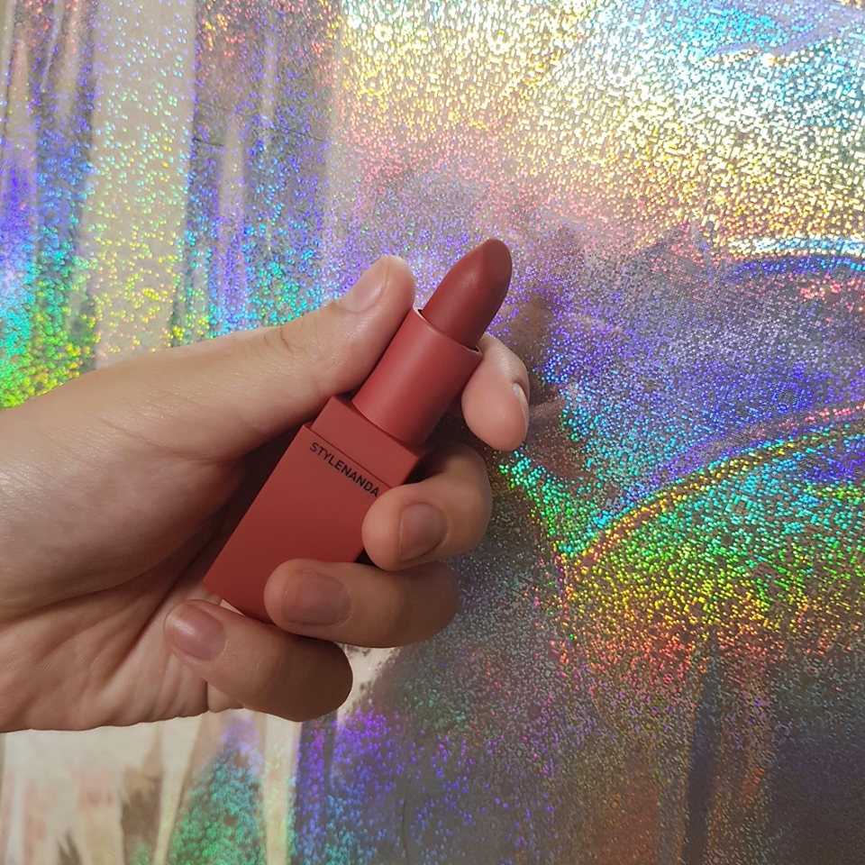 쓰리컨셉아이즈(3CE) 무드레시피 매트 립컬러 [#222 STEP AND GO] 파워리뷰 by - 언니의파우치