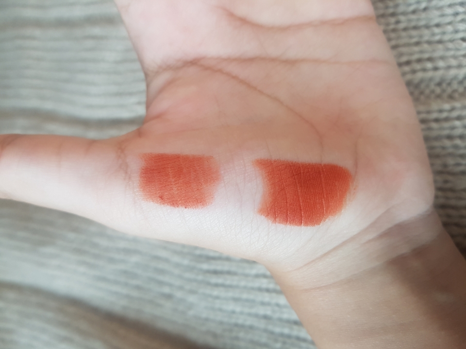 쓰리컨셉아이즈(3CE) 무드레시피 매트 립컬러 [#220 HIT ME UP] 파워리뷰 by okkk1201 - 언니의파우치