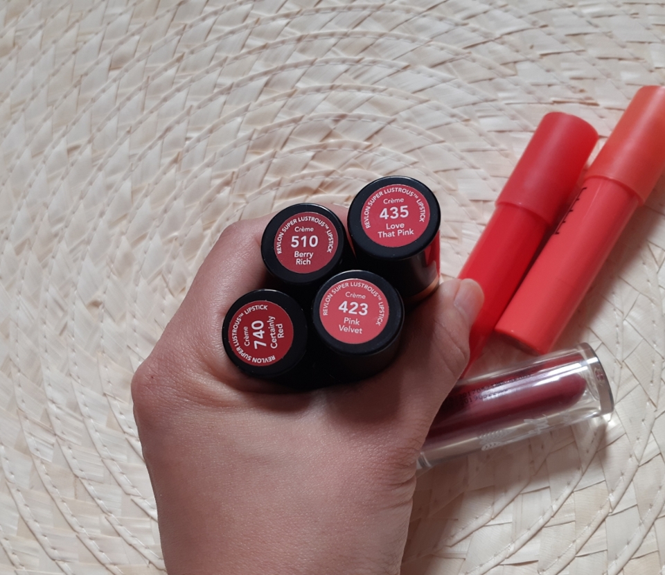 레브론(REVLON) 슈퍼 라스트러스 립스틱(435호 러브 댓 핑크) 파워리뷰 by 콩에인절 - 언니의파우치